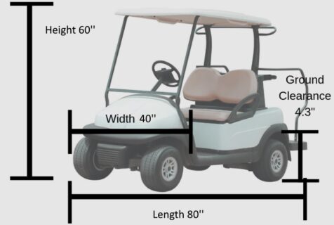 How Wide Is a Standard Golf Cart? The Comparison Table